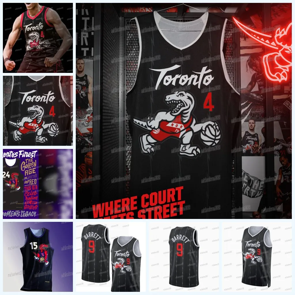 TorontoRaptorss 2025-26 City Edition Basketball Jersey - Scottie Barnes ...