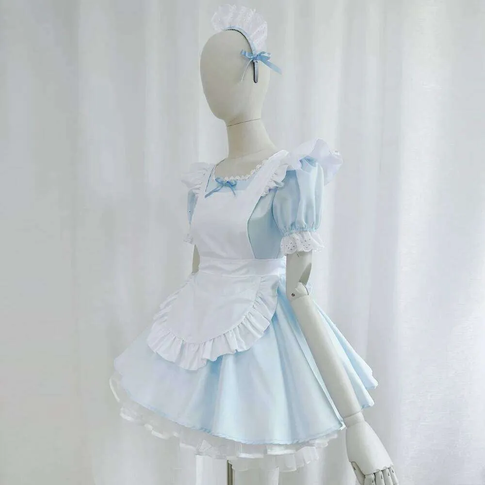 Japanese Anime Maid Uniform Cosplay Dress with Broadcloth and Lycra ...