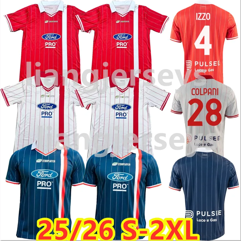 25 26 Monza CIURRIA Soccer Jerseys 25 26 Home Away 3rd PESSINA FORSON ...