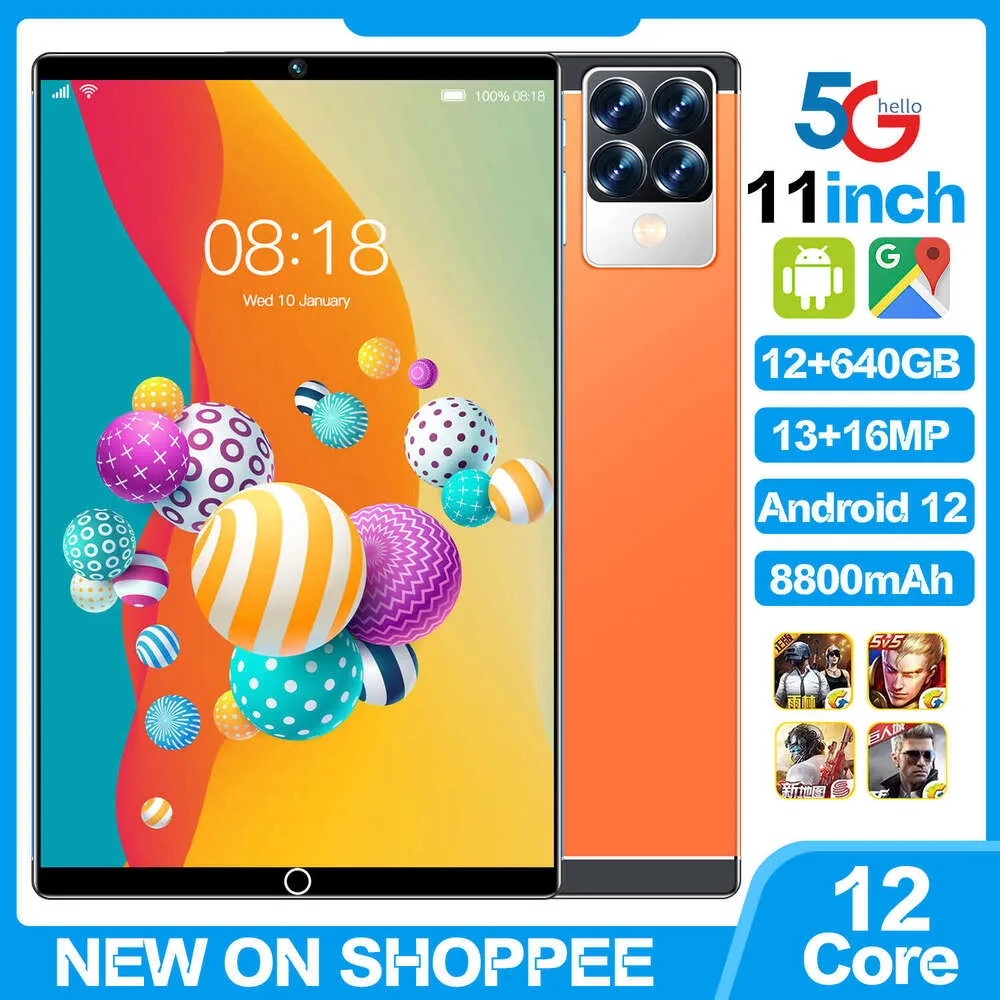 TAB910 Android Smart Tablets 10.1 Inch HD Display WiFi Bluetooth Dual ...