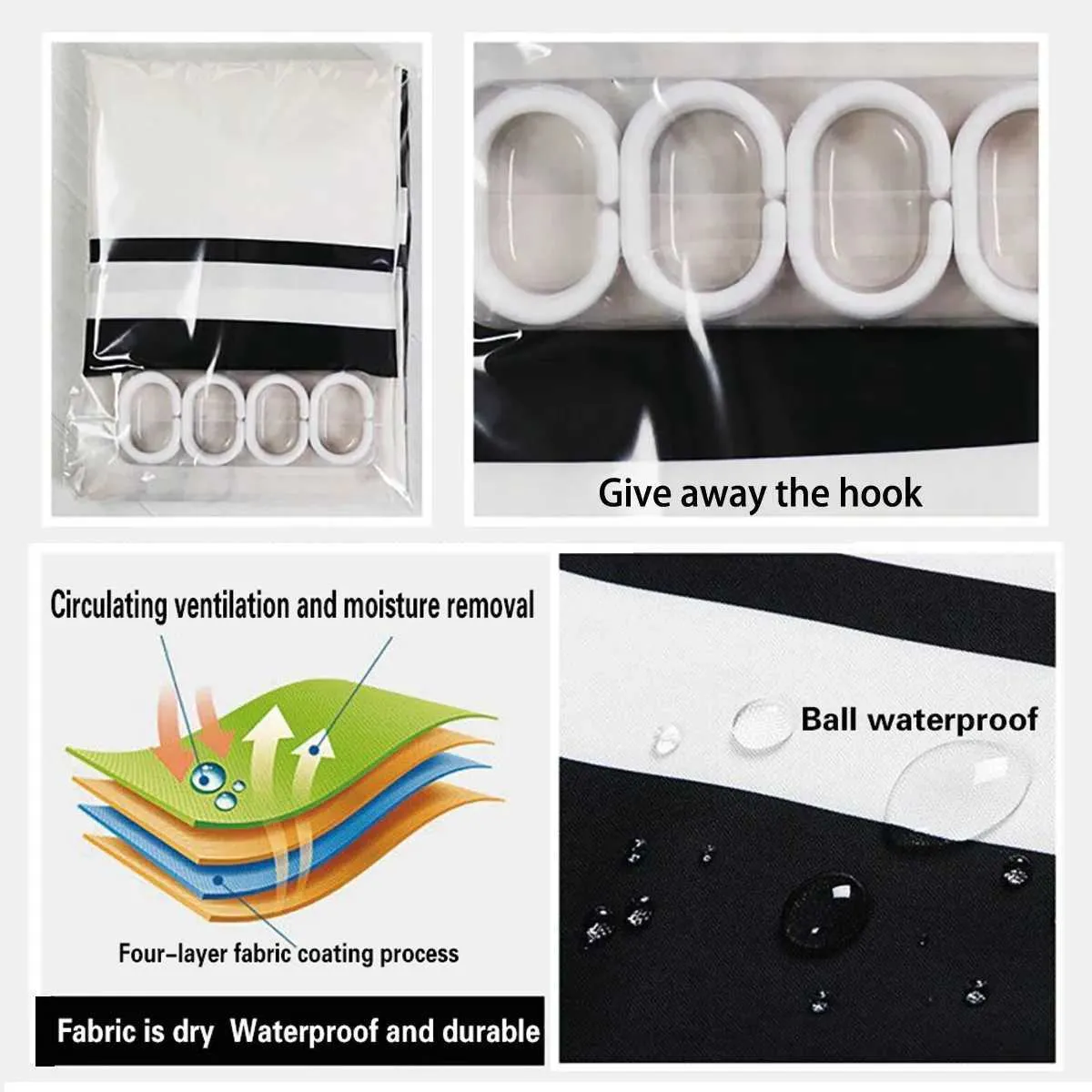 180x180cm yellow retro floral pattern PE knit shower curtain waterproof ...