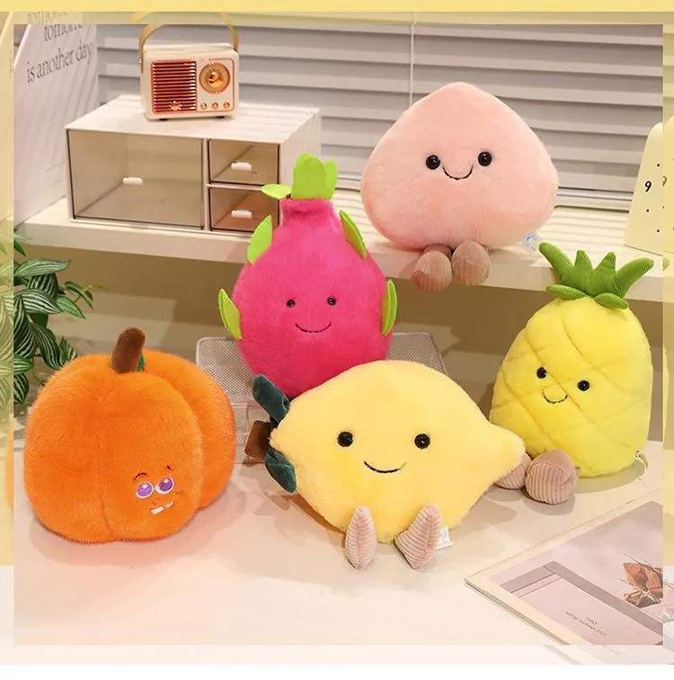 Plush doll stuffed toy soft fluffy polyester material soothing plush ...