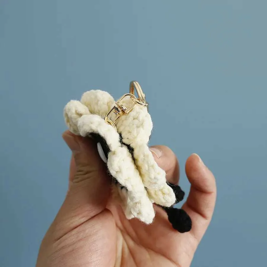 Kawaii Plush Cartoon Doll Keychain with Foam Rubber Filling for Bag ...