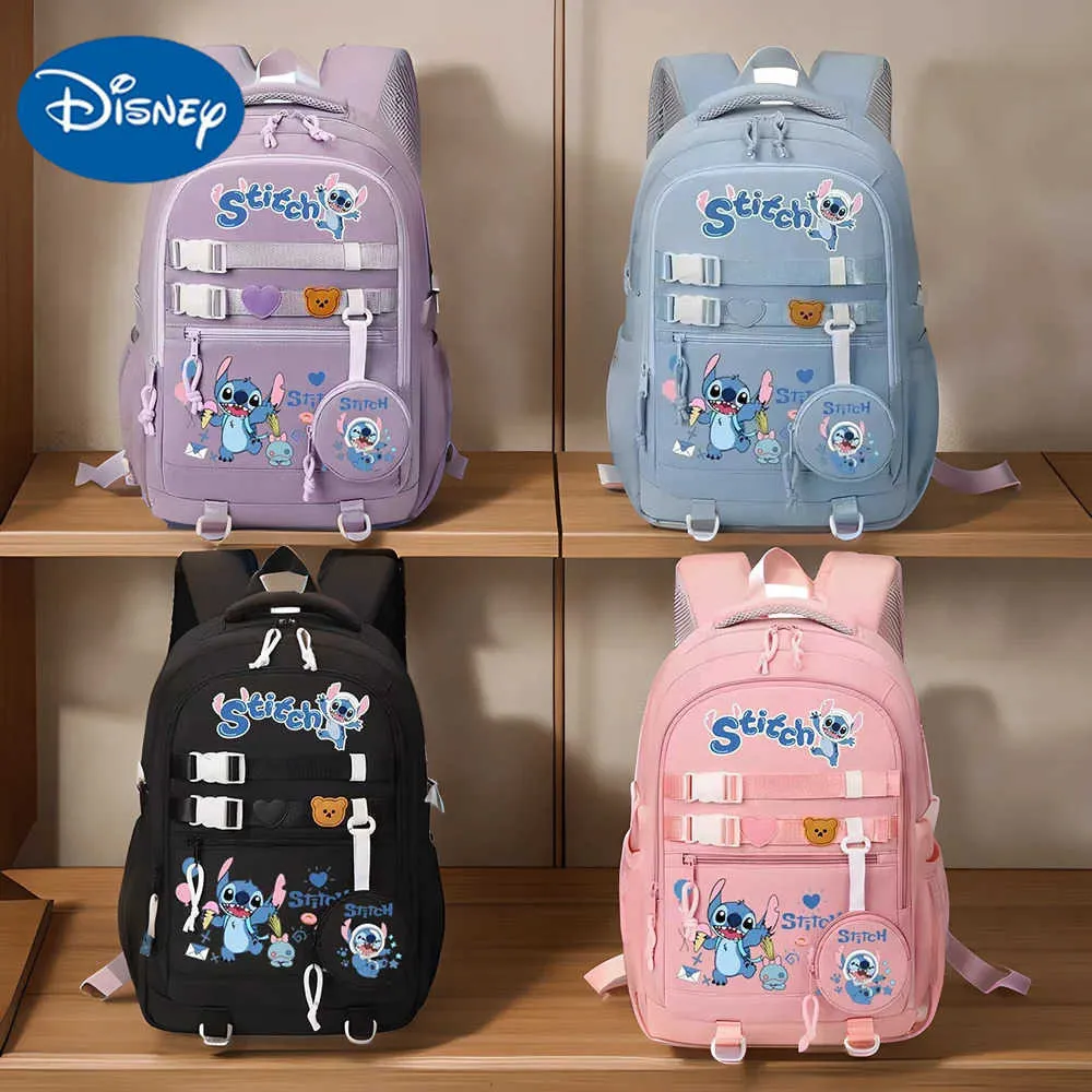 Disney Stitch Teenager School Scooby Doo Backpack High Capacity ...