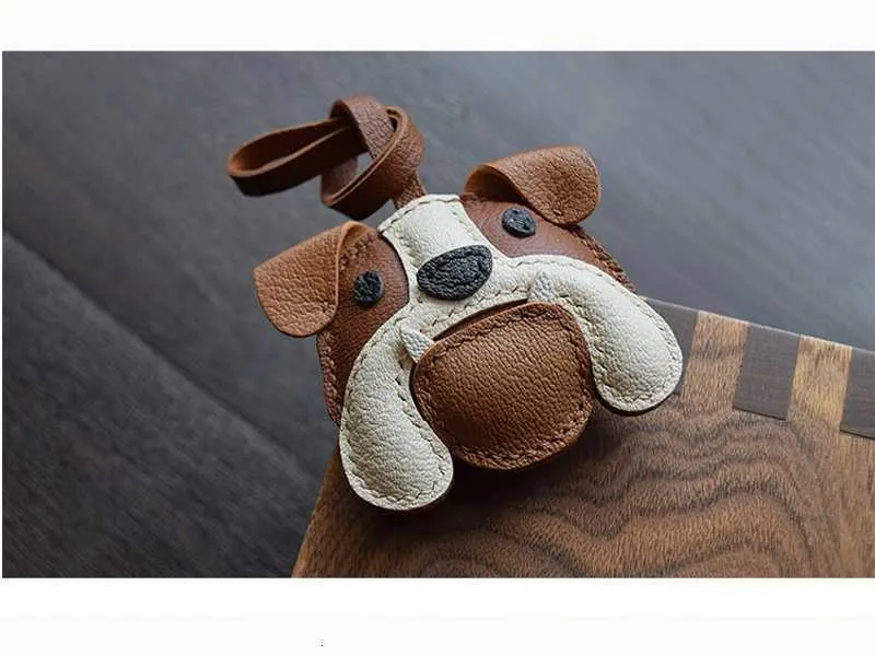 Plush Dog Keychain Bag Charm Animal Cartoon Handmade Tag Type 60g ...