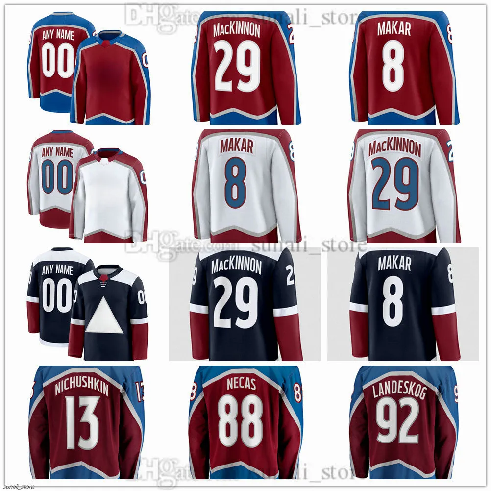 Men's Hockey Jersey 49 Samuel Girard 42 Josh Manson 94 Joel Kiviranta ...