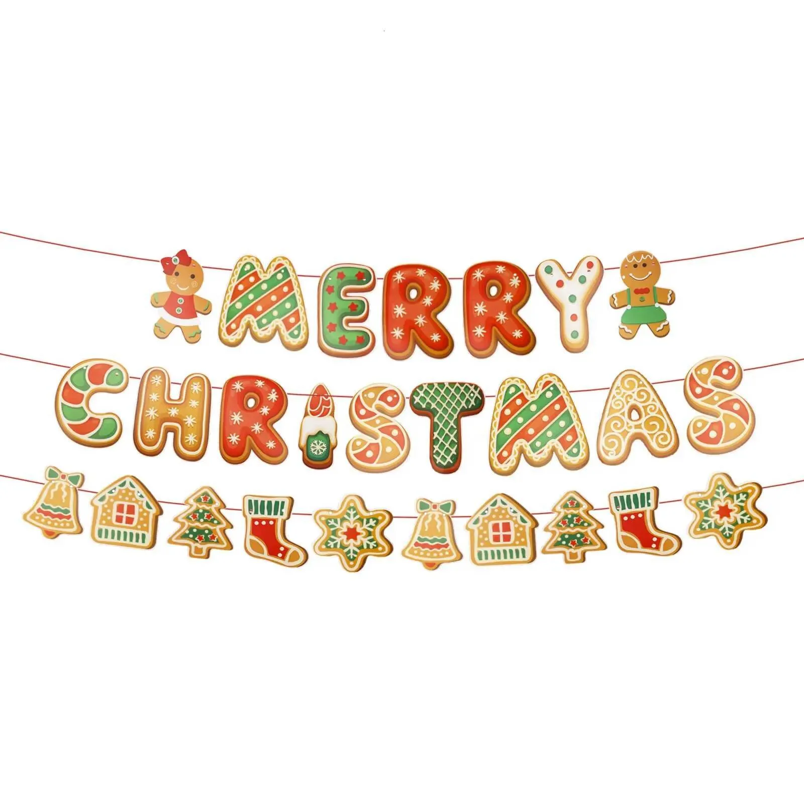 Happy New Year Gingerbread Christmas Banners For... From Ddmytues, $24. ...