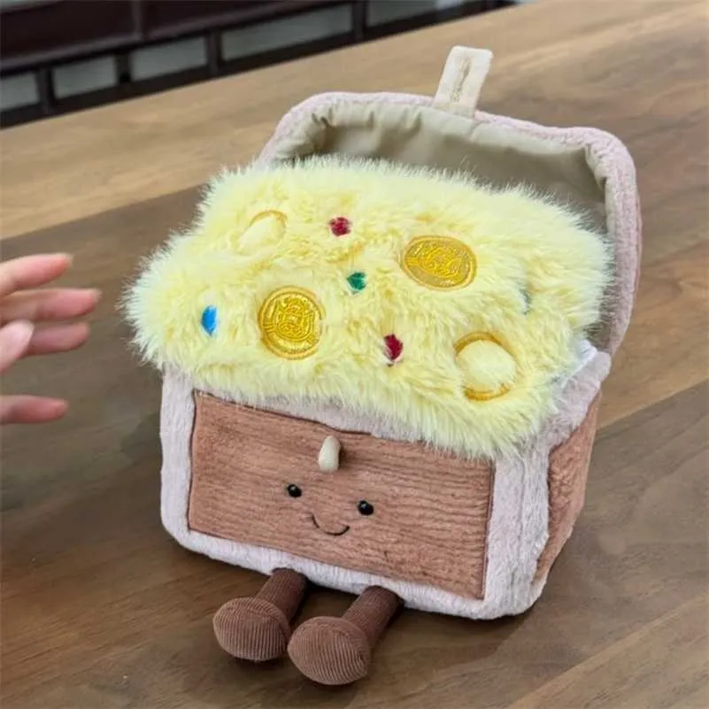 Treasure Box Plush Toy Storage Box Cute Versatile Doll Organizer For ...