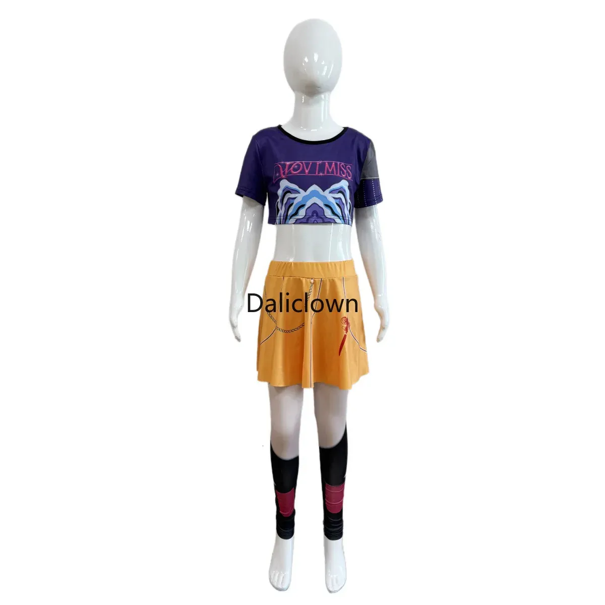 Huntrix Kpop Demon Hunters Cosplay Costume For Kids... From Dongzhu08 ...