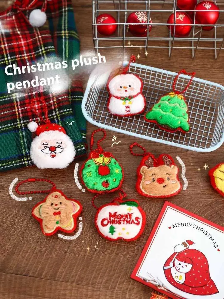 Cartoon Plush Keychain 60-69 cm 3C Plush Snowman Santa Claus Backpack ...