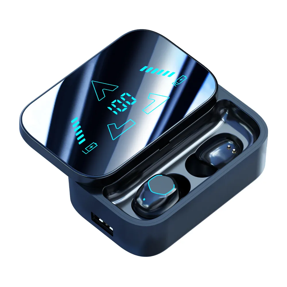 TWS M48 In-ear wireless Bluetooth headphones with in-ear digital ...