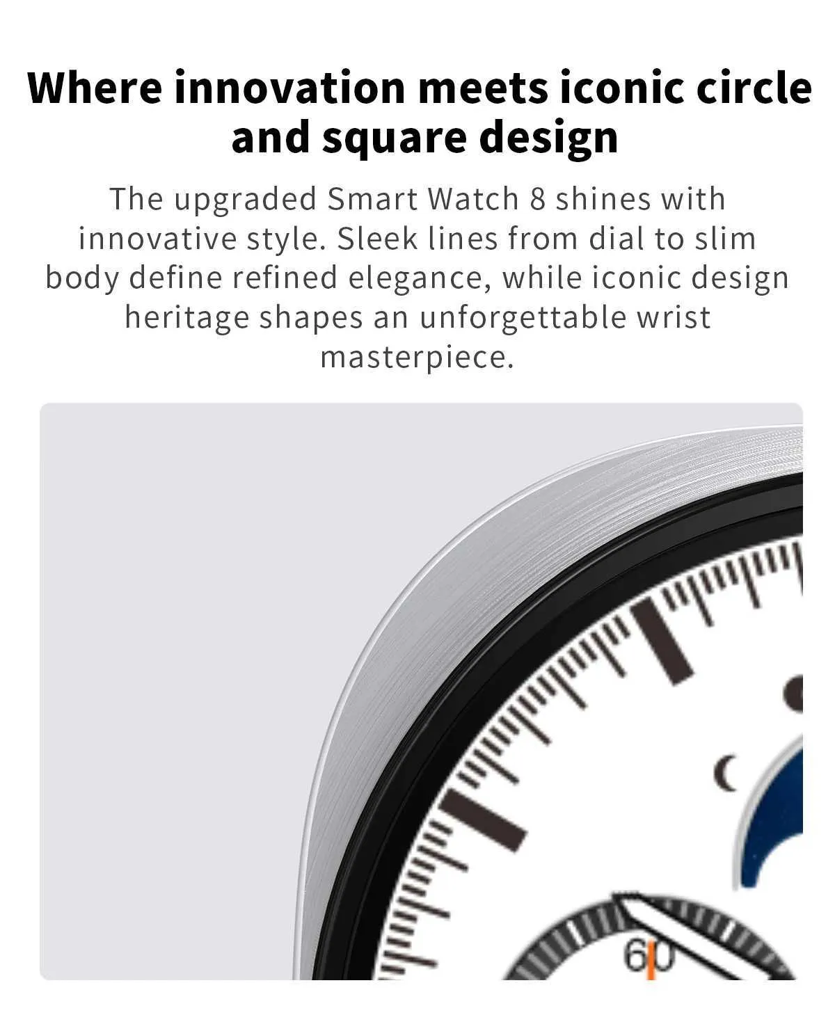 2025 New Watch 8 Mini GPS Track Smartwatch with AMOLED Display Heart ...