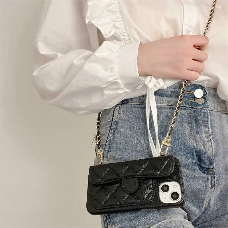 Crossbody Lanyard Wallet Phone Case with Card Holder for Apple iPhone ...