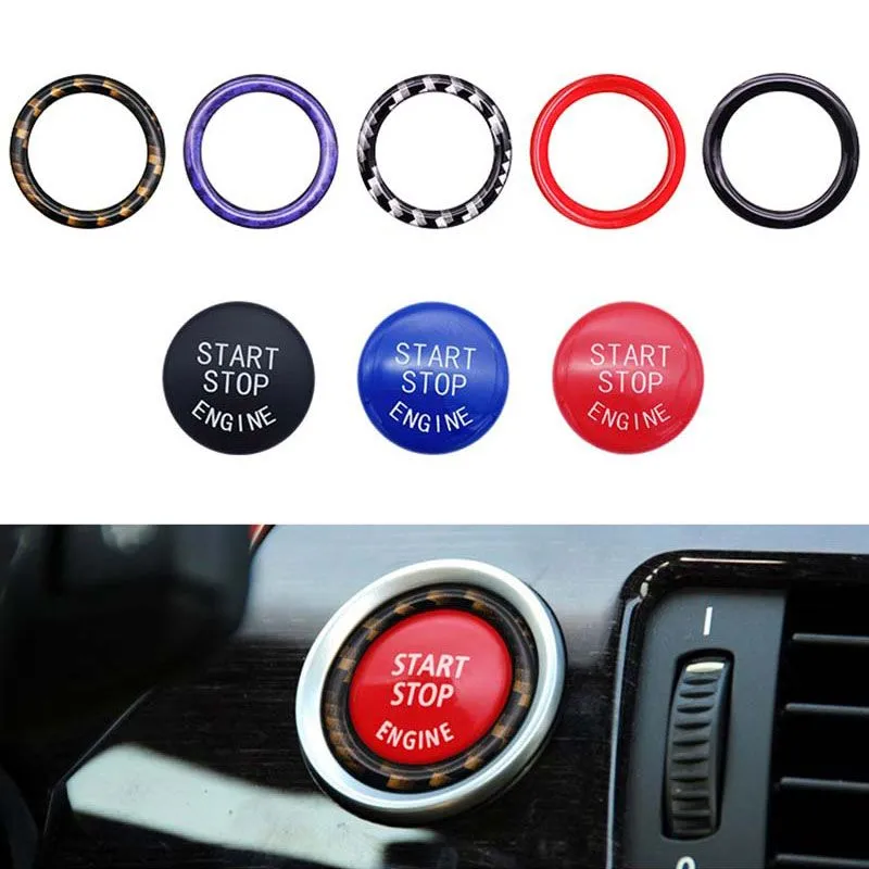 Engine Start Button Sticker for BMW X6 E71 E72 X5 E70 X1 E84 X3 E83 ...