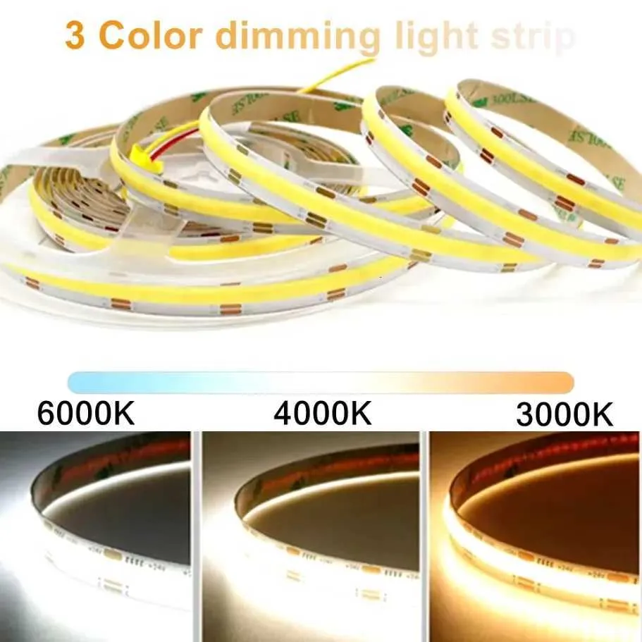 W251112 24V Dimmable COB LED Strip Lights ... From Addilynn, $13.36 ...