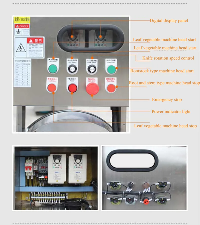 Industrial Vegetable Slicing and Dicing Machine Stainless Steel 45.7 × ...
