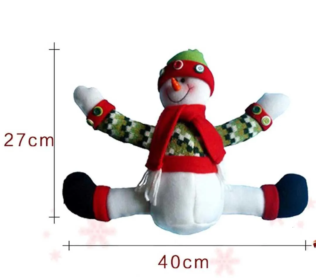 Snowman Christmas Tree Topper Knitted Ornament for Holiday Decorations ...
