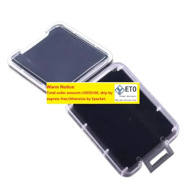 Transparent Plastic Card Storage Box Container for Memory Cards and ...