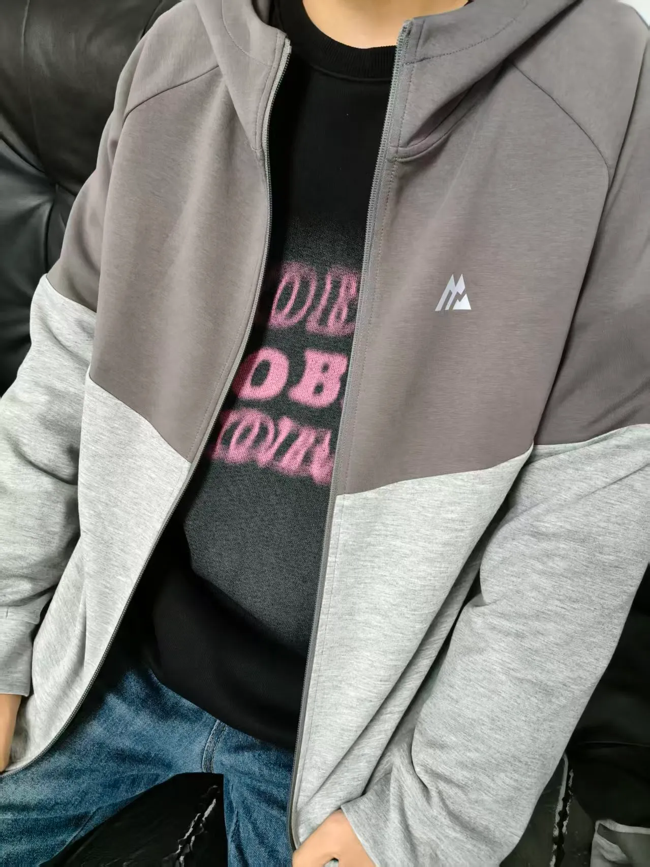 Montirexs Tracksuit 3-Piece Set Hooded Cardigan with Zipper Closure ...