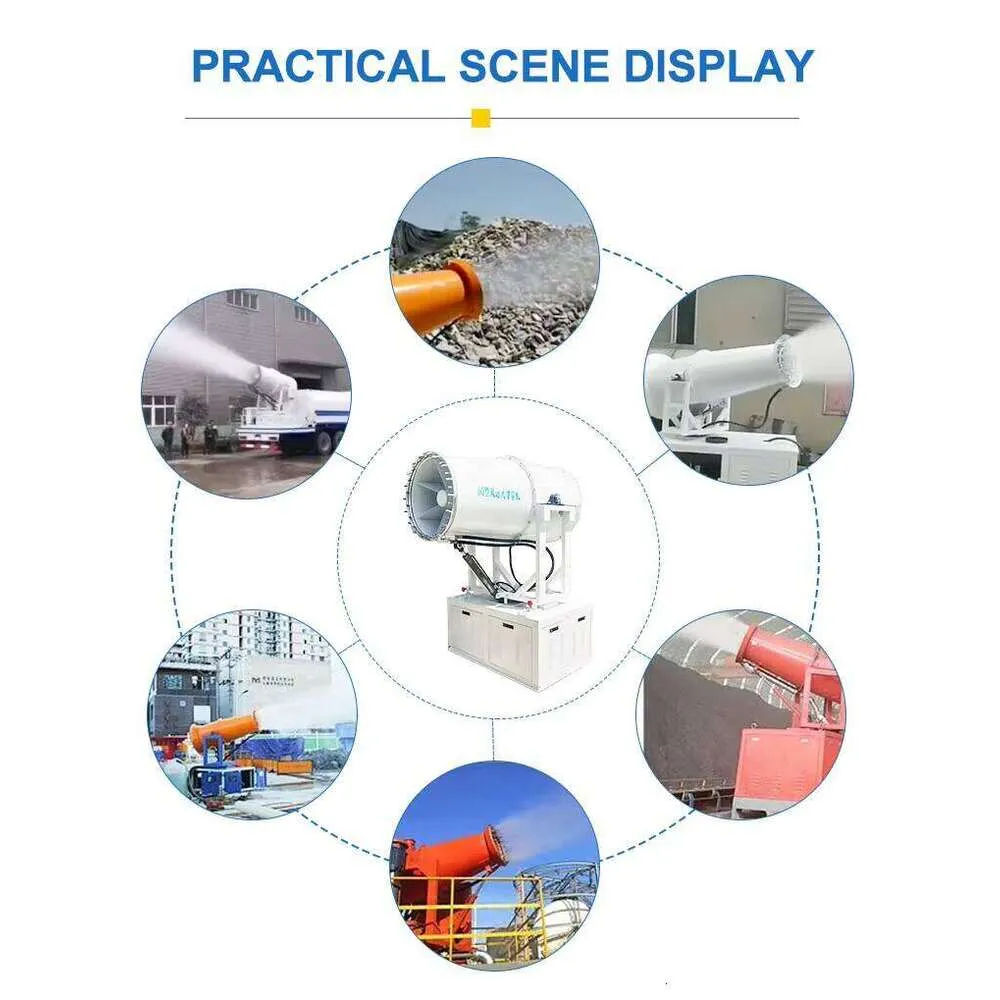 Multi-Functional Fog Cannon Machine for Cooling and Dust Suppression ...