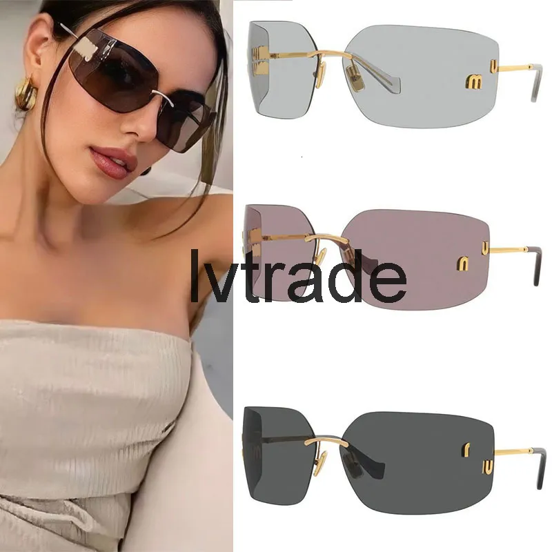 miulys UV400 polarized frameless PC sunglasses for men with ...