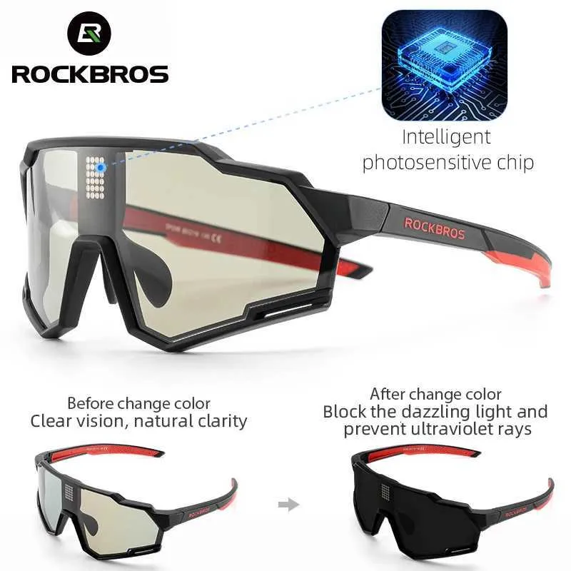 ROCKBROS Polarized Photochromic Road Bike Sunglasses SP280 for Cycling from Dhgate Outdoor ...