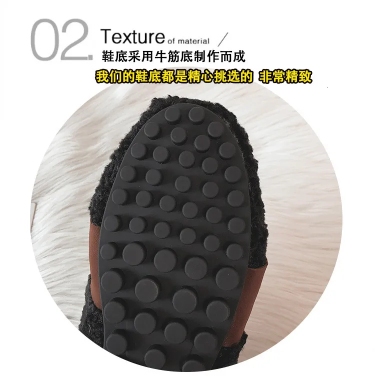 Round Toe Casual Men Shoe Autumn Loafers Flock Buckle Strap Leisure ...