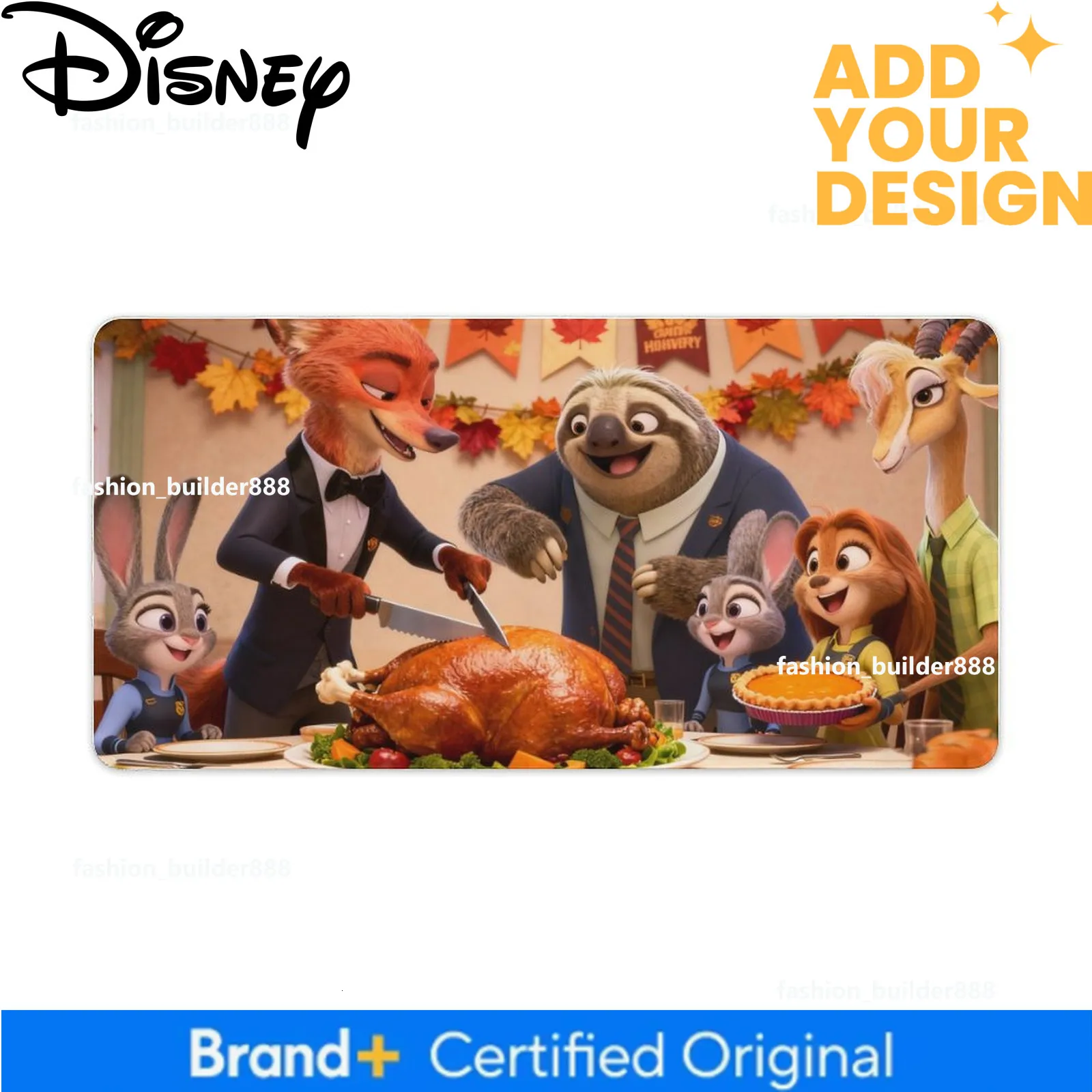 Disney Zootopia Custom Penlar Mousepad HD Printing,... From Fashion ...