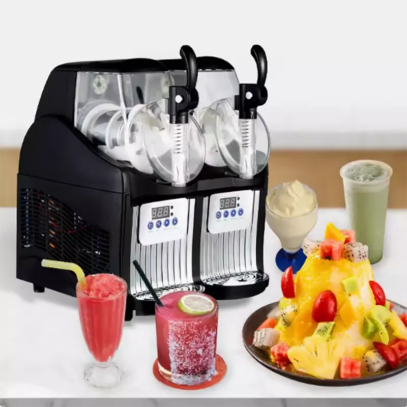Commercial Ice Slush Machine Small Granita Maker For Ice Smoothies And ...