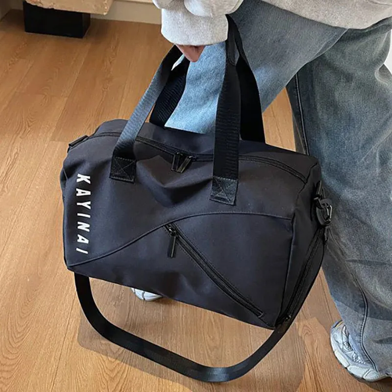 Dry Wet Gym Handbag Zipper Sports Fitness Bag 20-35L Capacity with ...