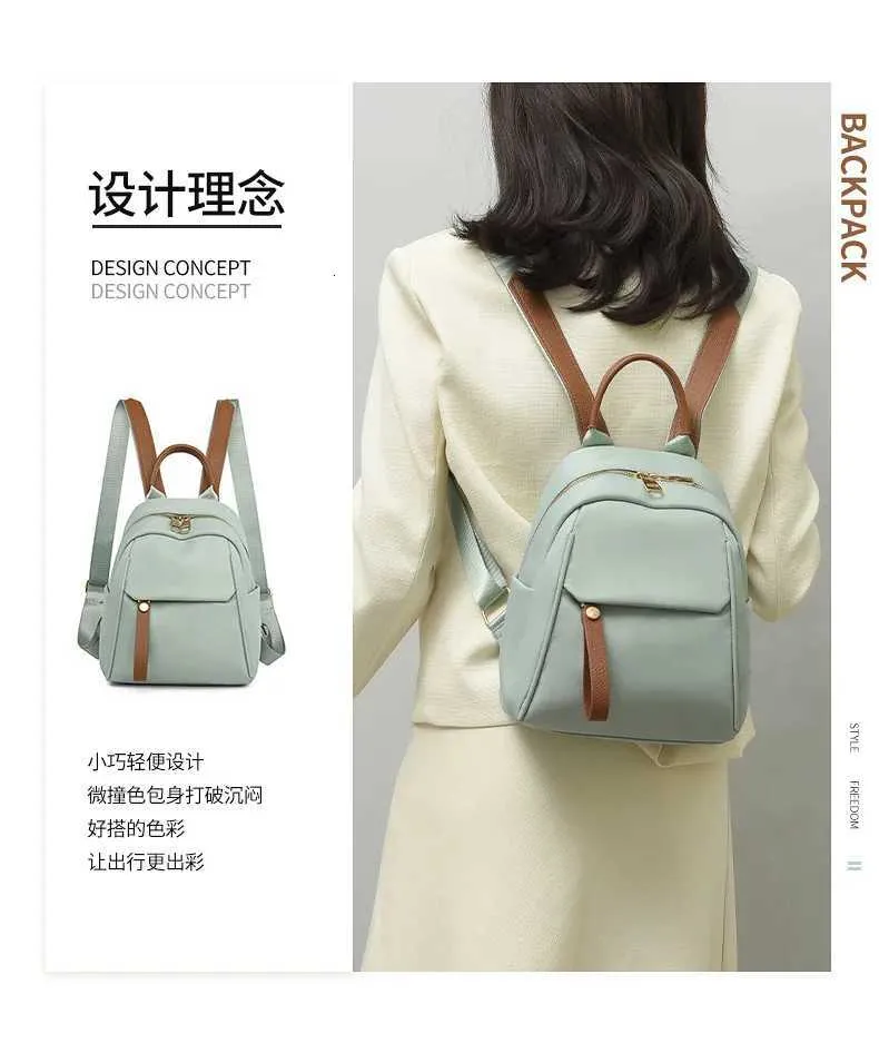 Mini Waterproof PU Backpack with Zipper Closure for Outdoor Recreation ...