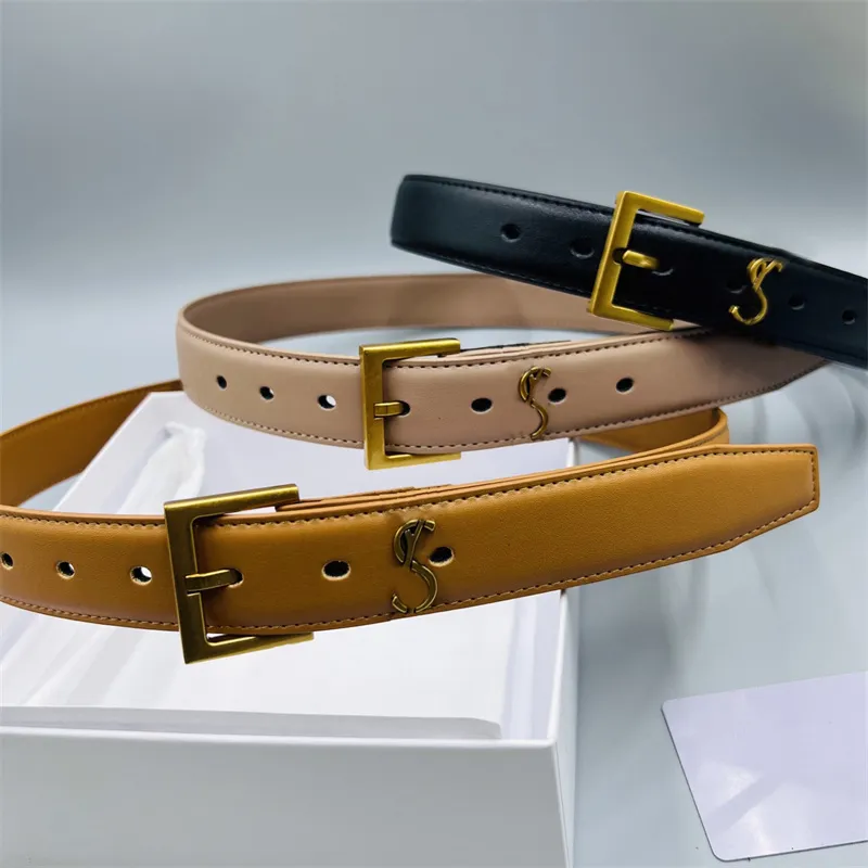 Designer Belts Leather Belts For Women And Men 3cm Wide French Style ...