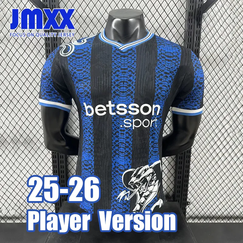 JMXX 2025-2026 Inter Milan Snake Soccer Jersey Special Pre-Match ...