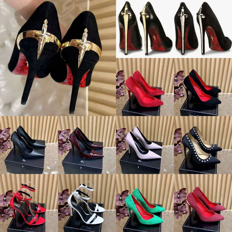 Womens Leather Low Heel Sandals with Printed Decoration and Slingback ...