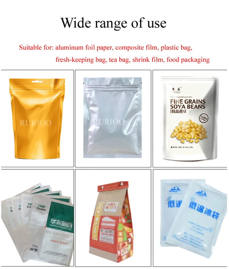 Plastic Film Bag Heat Sealing Machine Automatic Horizontal Continuous ...