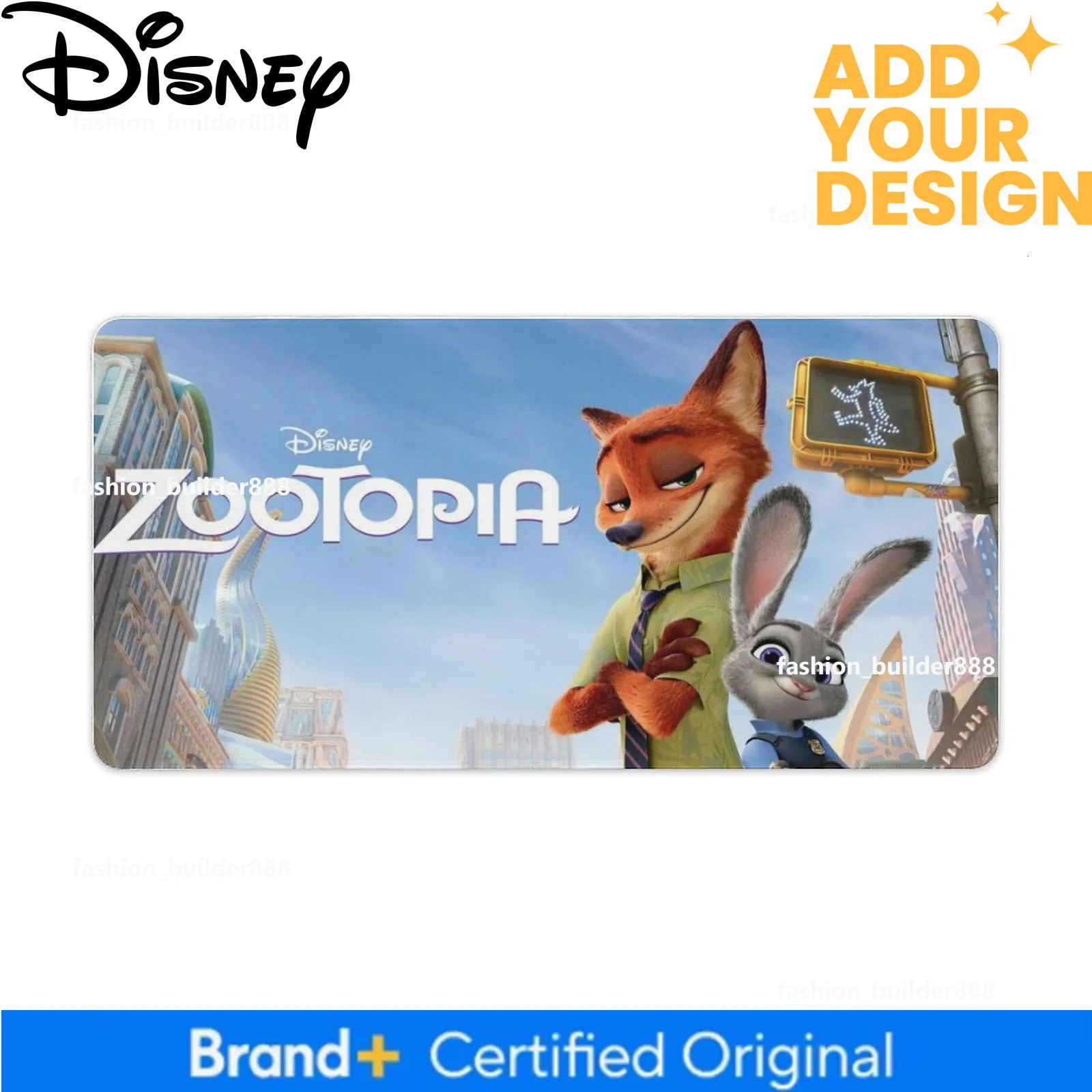 Custom Disney Zootopia Mousepad HD Printing Computer Gamers Locking ...