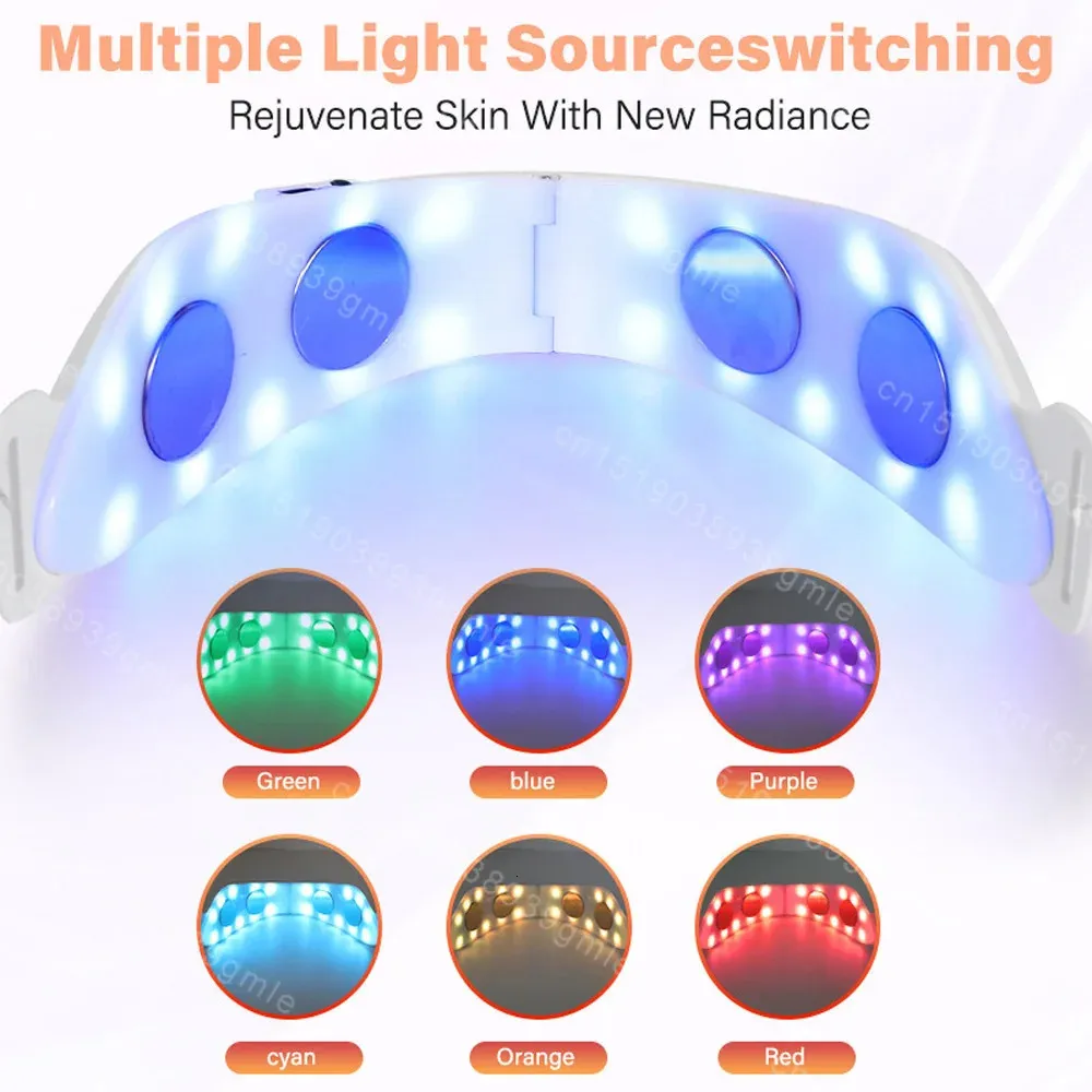 EMS Facial Muscle Exerciser Face Lifting Massager with LED Light ...