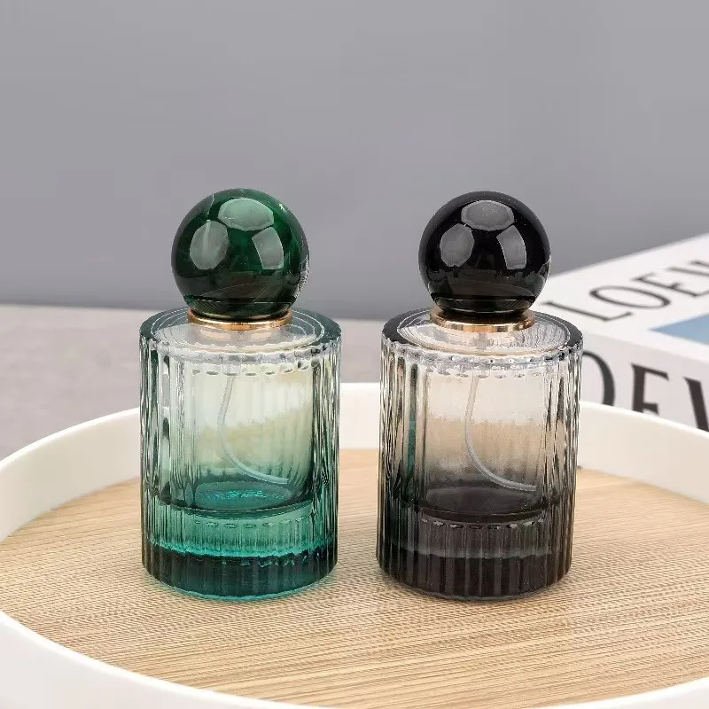 30ml and 50ml Glass Atomizer Spray Perfume Bottles with Gradient Black ...