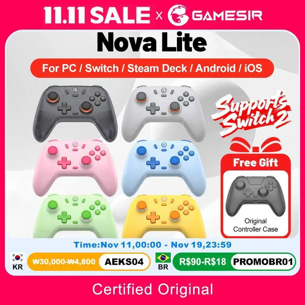 Gamesir Gamepads PC Switch 2 Controller Nova Lite with Hall Effect ...