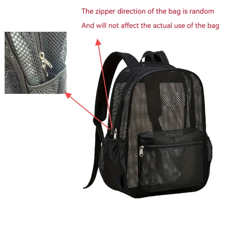 Womens Mini PU Mesh Breathable Backpack with Zipper Closure for Casual ...