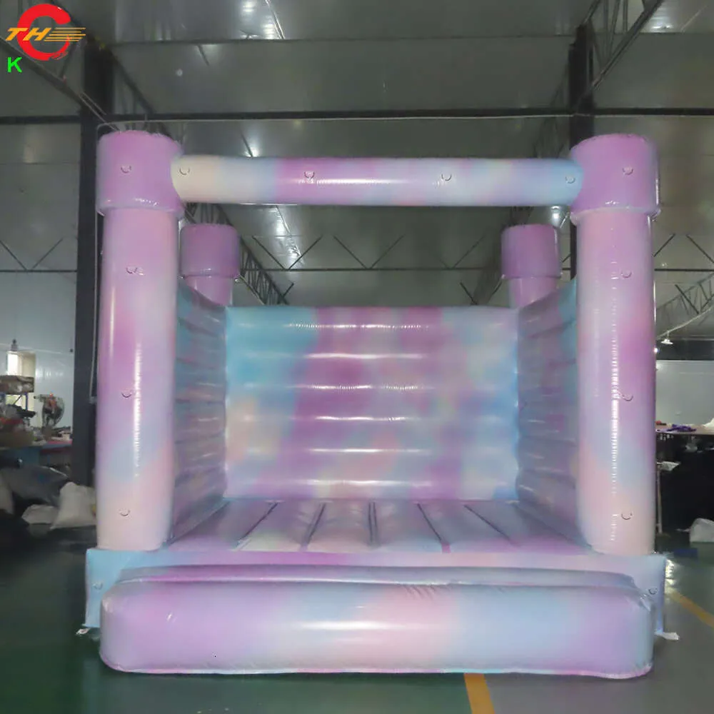 Inflatable Bouncer House 13x13 ft White PVC Outdoor Playhouse for Party ...