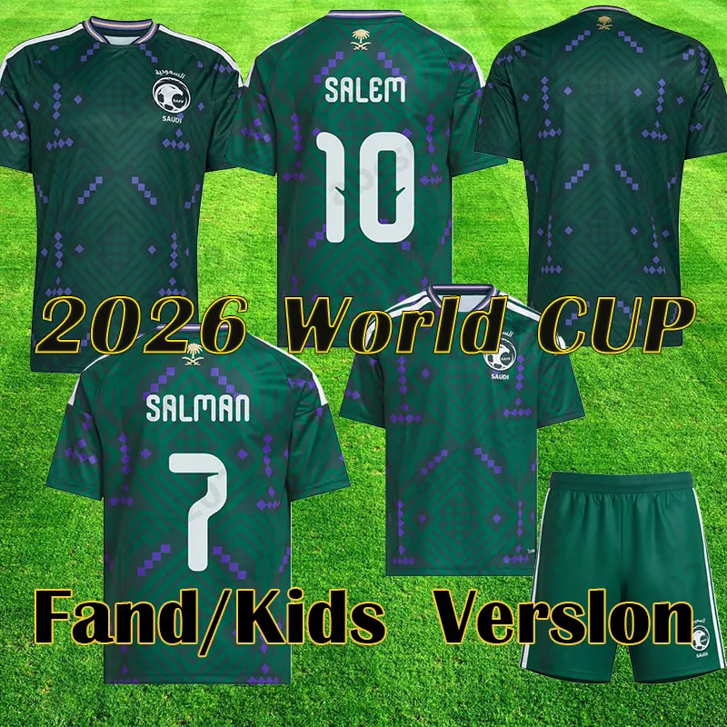 Saudi Arabia National Team Soccer Jerseys 2026 2027 Mens & Kids ...