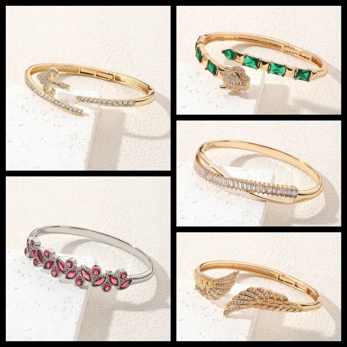 2025 New European And American Style Emerald... From Embertigshop, $8. ...