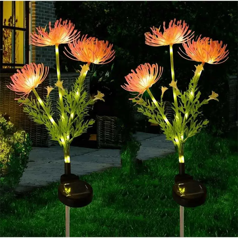 Z251115 Solar Flower Lights Outdoor Waterproof Solar Garden Lights For ...