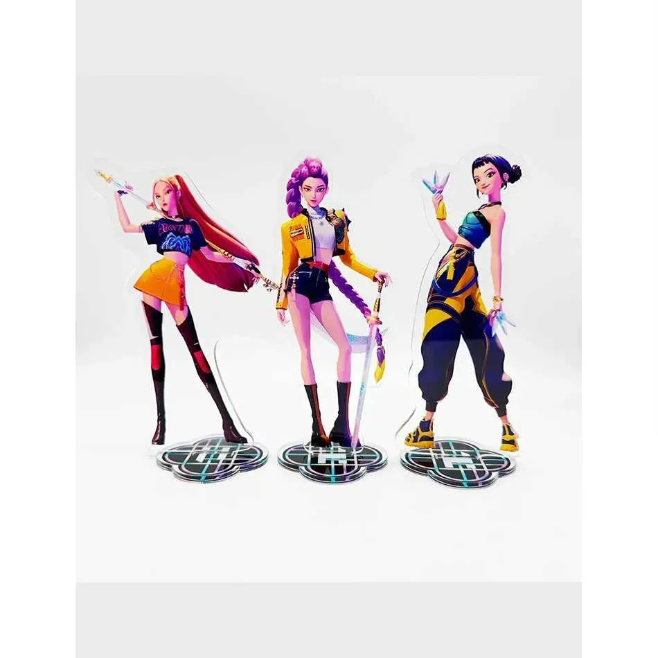 Kpop Demon Hunters Figure K Pop Demon Hunters Figures Huntrix Figures Jouet Derpys Tiger Rumi ...