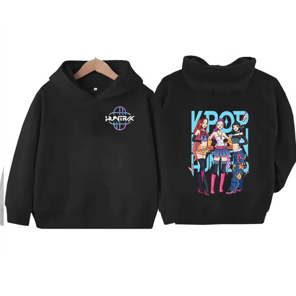 KPop Devil Hunter Rumi Cartoon Anime Girl Boy Pullover Hooded ...