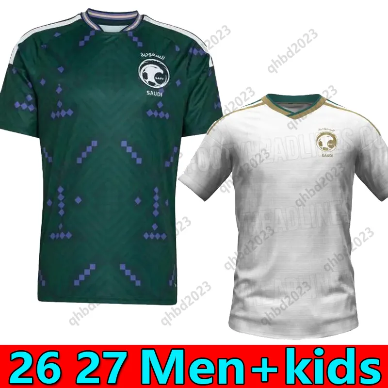 Saudi Arabia Soccer Jerseys 2026 2027 Home & Away Football Shirts Firas ...