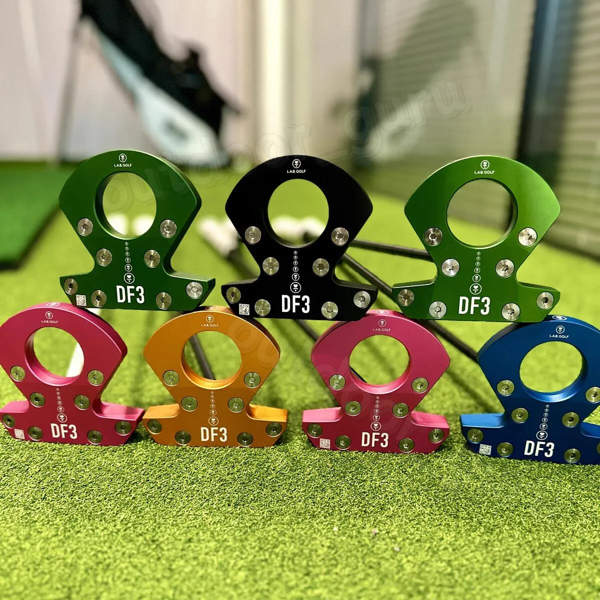 LAB DF3 Big Black Bull Golf Putters Balanced Stable Design With ...