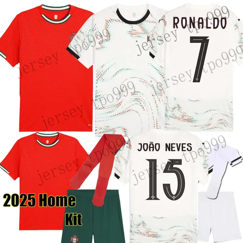 RoNalDo Retro Portuguese Full Soccer Kit Long Sleeves For Men, Kids ...