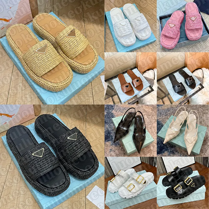 Designer Slide Sandals Women Stylish Woven Fabric... From Kuluomeo, $20 ...